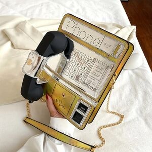Bags | 3d Telephone Shaped Crossbody Bag | Poshmark